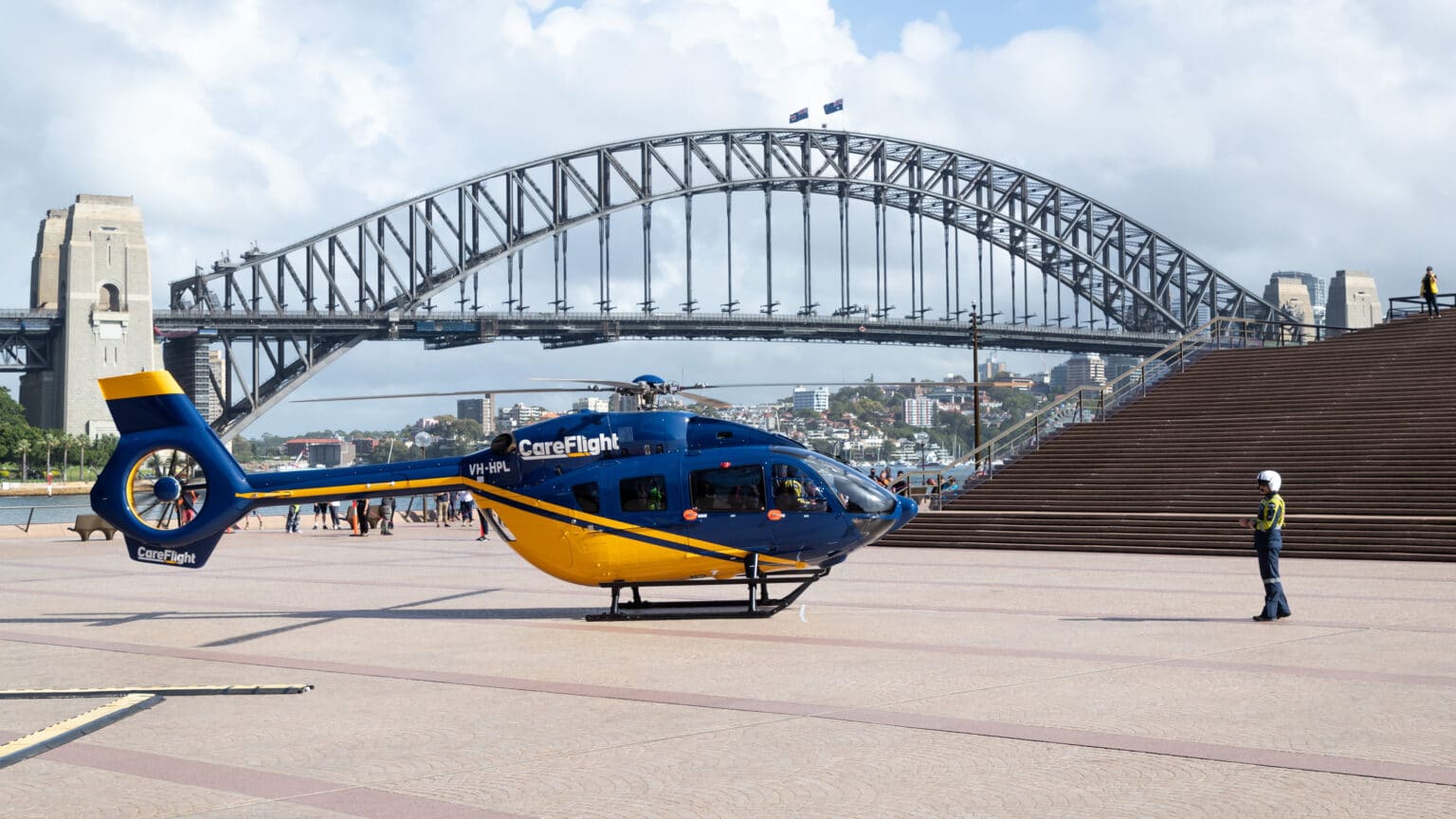 CareFlight’s new world-class helicopter unveiled at Sydney Opera House ...