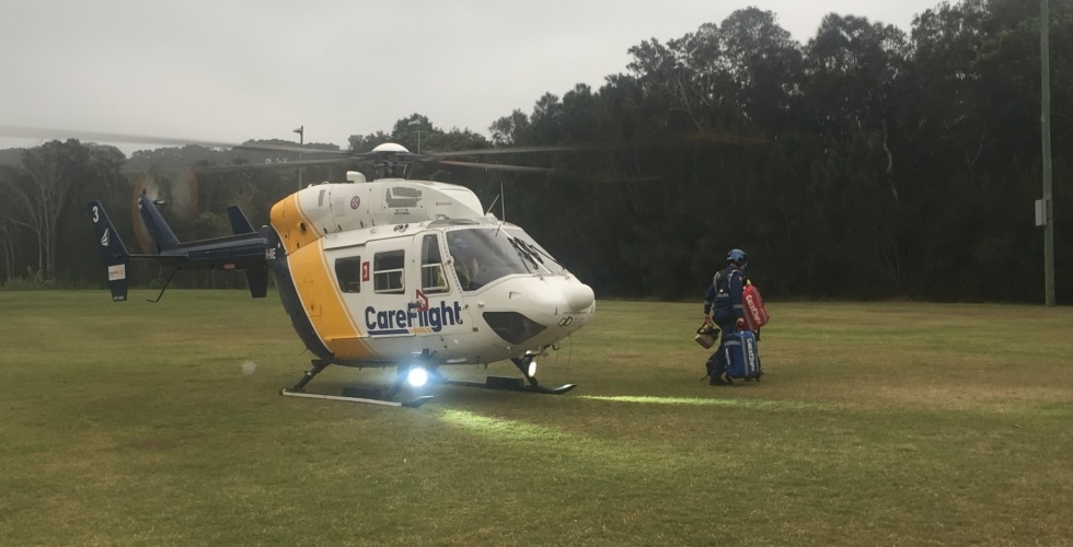 Teen injured in push bike crash - CareFlight