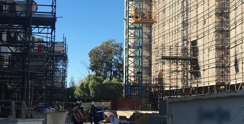 Construction worker falls from scaffolding - CareFlight