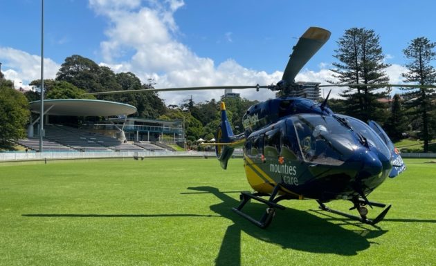 Mounties Care CareFlight Helicopter Rapid Response Service - CareFlight