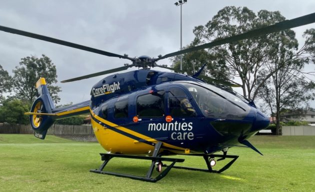 Mounties Care CareFlight Helicopter Rapid Response Service - CareFlight