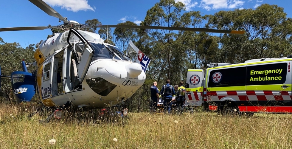 CareFlight’s busy day rescuing patients from multiple road incidents ...