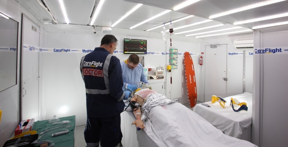 CareFlight’s MediSim mobile trauma training program - CareFlight