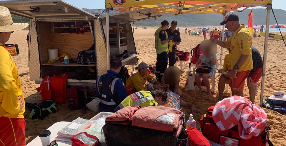 Man dumped by wave airlifted from beach - CareFlight
