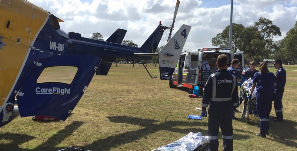 Man burnt in South Penrith house fire - CareFlight