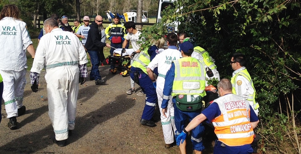 Woman Airlifted After Motorcycle Accident Careflight