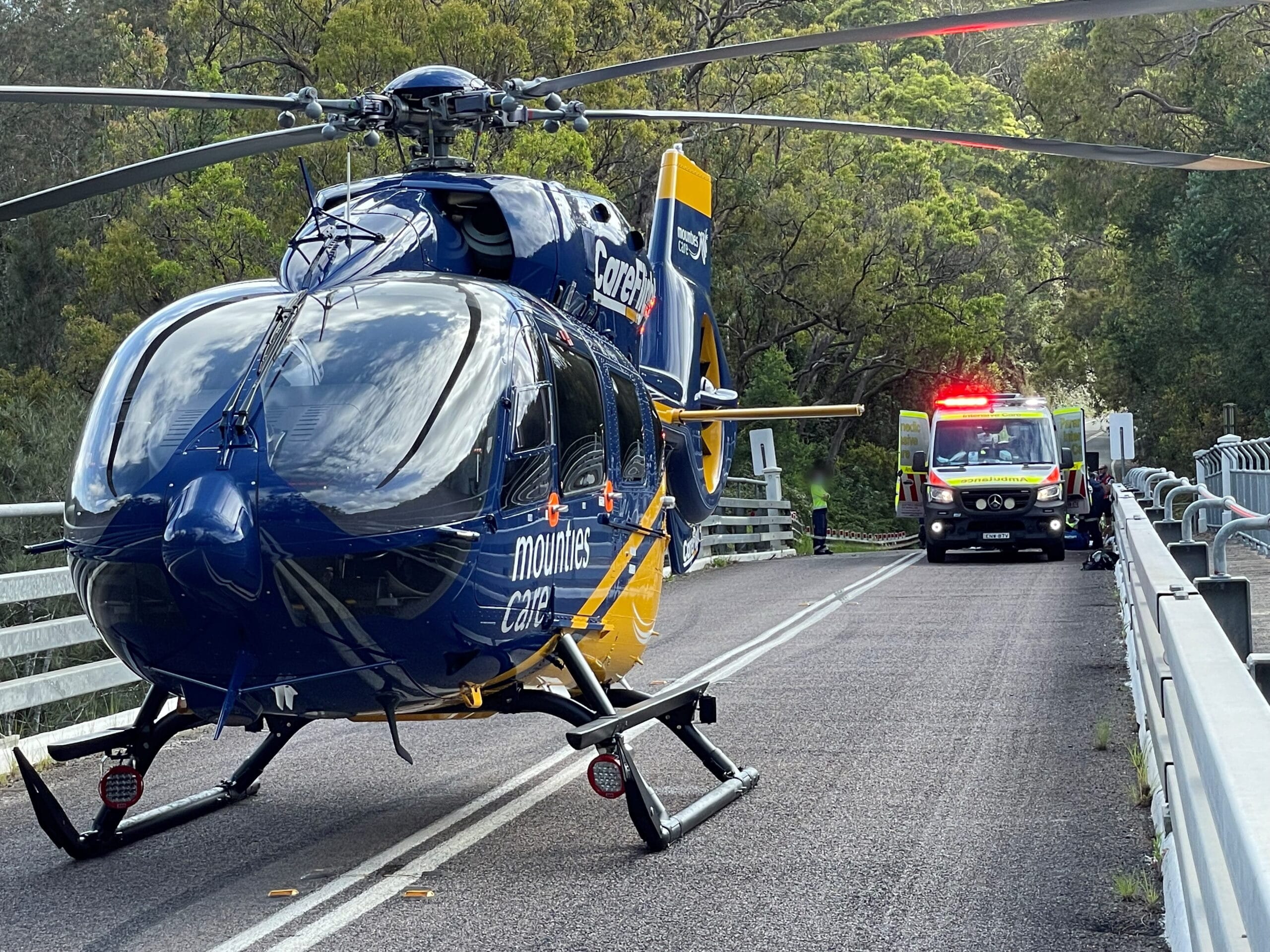 CareFlight performs tight landing to reach critically injured ...