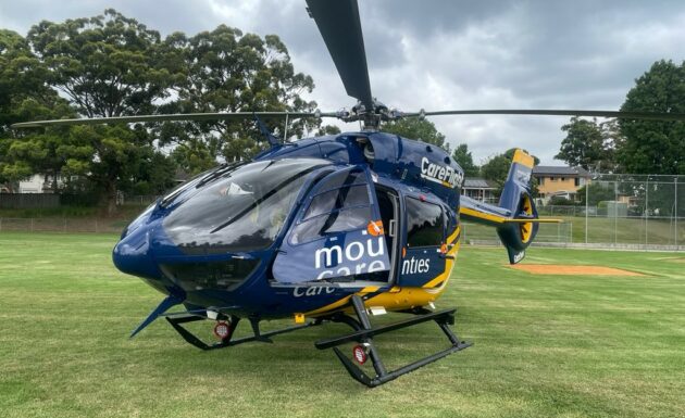 Mounties Care CareFlight Helicopter Rapid Response Service - CareFlight