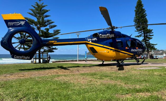 Mounties Care CareFlight Helicopter Rapid Response Service - CareFlight