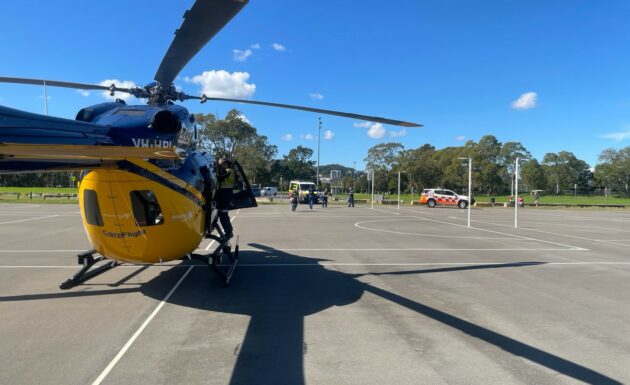 Mounties Care CareFlight Helicopter Rapid Response Service - CareFlight