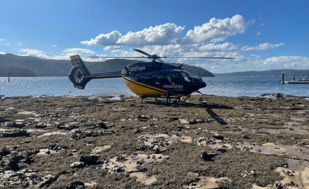 Mounties Care CareFlight Helicopter Rapid Response Service - CareFlight