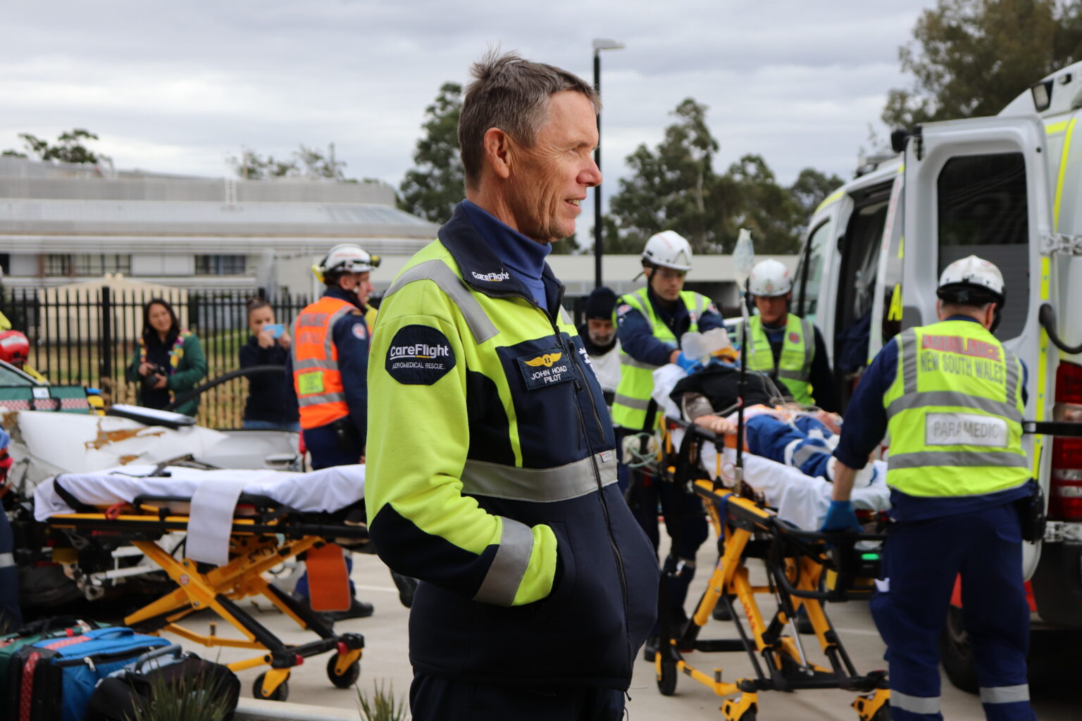 CareFlight's first helicopter pilot shares his story - CareFlight