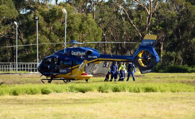 Mounties Care CareFlight Helicopter Rapid Response Service - CareFlight