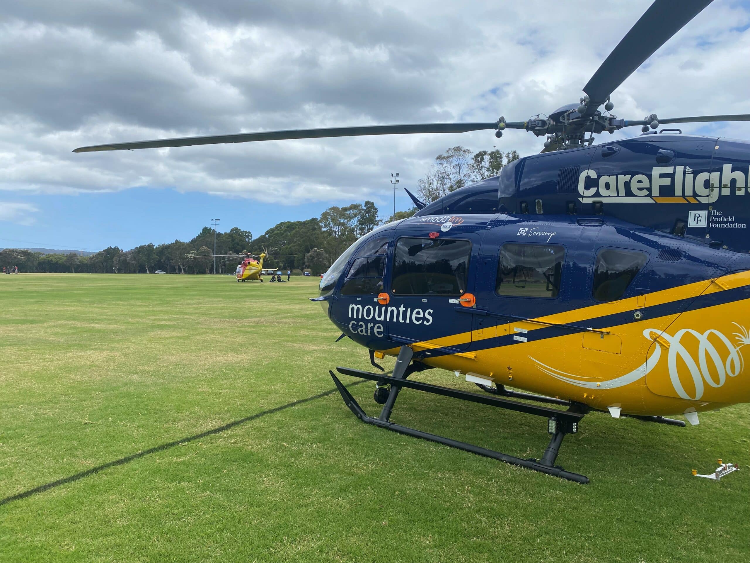 Woman airlifted to hospital after car crash, Central Coast - CareFlight