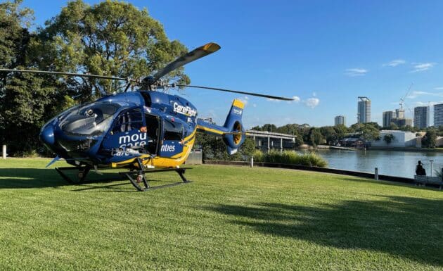 Mounties Care CareFlight Helicopter Rapid Response Service - CareFlight