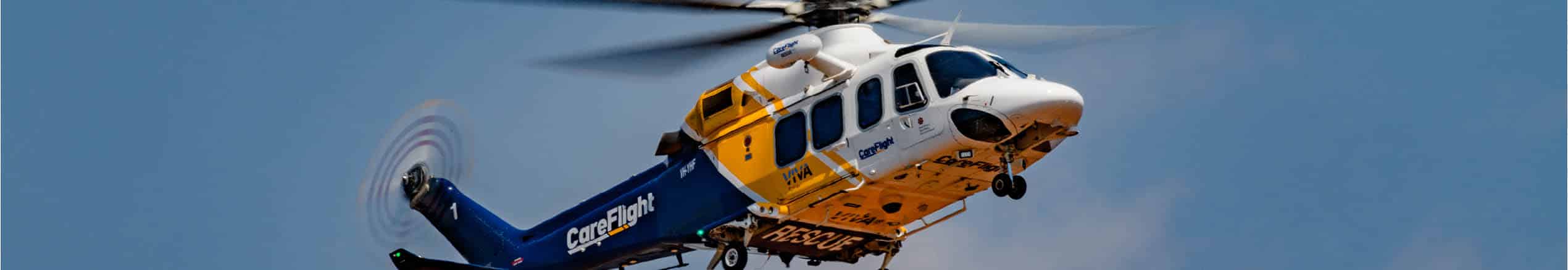 CareFlight NT Rescue Helicopter powered by Viva Energy - CareFlight