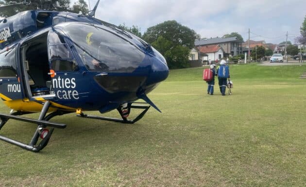 Mounties Care CareFlight Helicopter Rapid Response Service - CareFlight